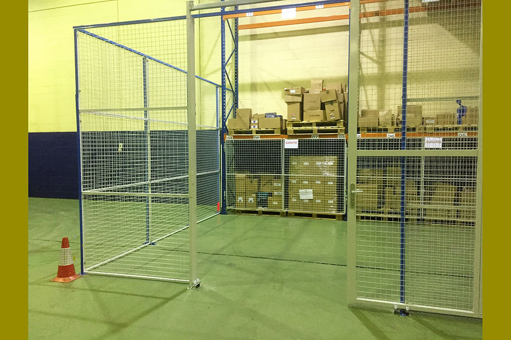 Quarantine Areas for Racking and Shelving | MeshSTOR