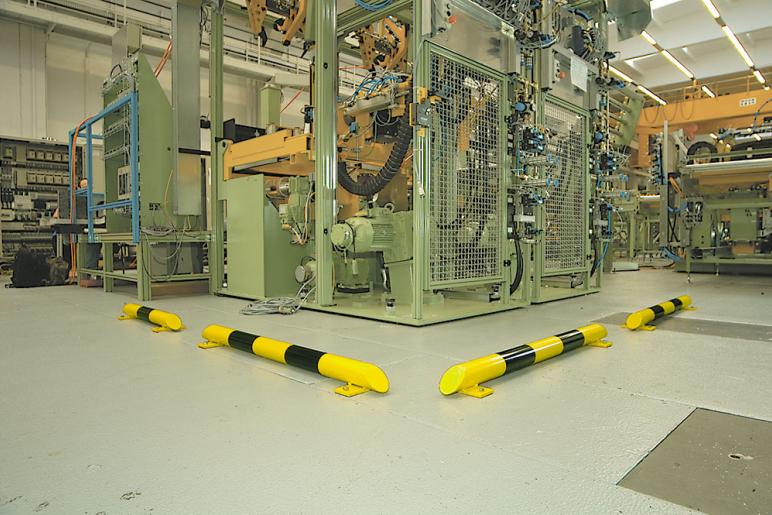 Floor Height Impact Guards and Barriers | MeshSTOR