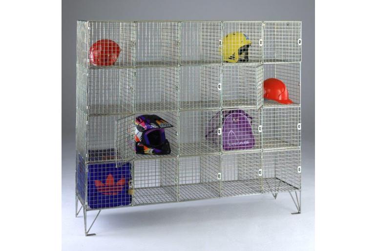 Wire mesh lockers and cupboards | MeshSTOR