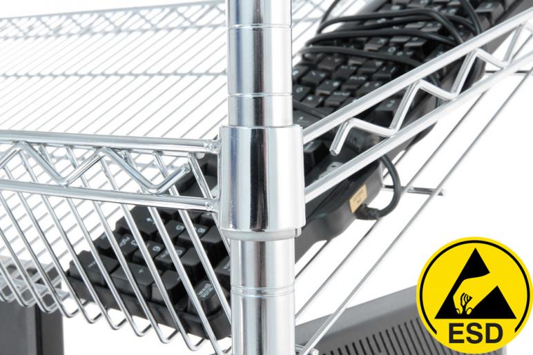 ESD anti-static shelving | MeshSTOR