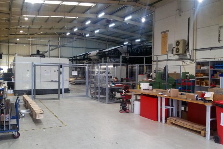 Factory production area mesh partitioning | MeshSTOR