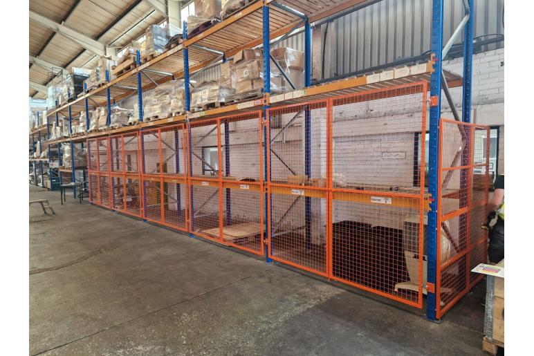 Convert Racking into Quarantine and Secure Storage with Bespoke Mesh ...