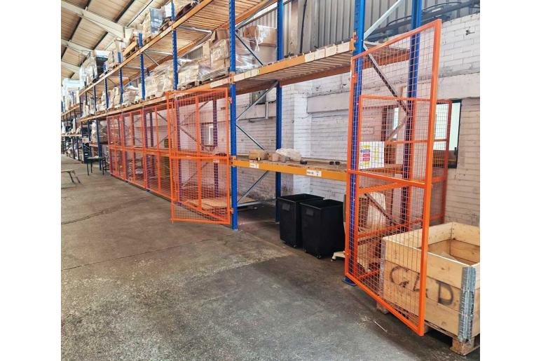 Convert Racking into Quarantine and Secure Storage with Bespoke Mesh ...