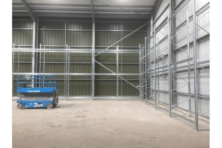 SUPER-BUILD Pallet racking for local farm | MeshSTOR