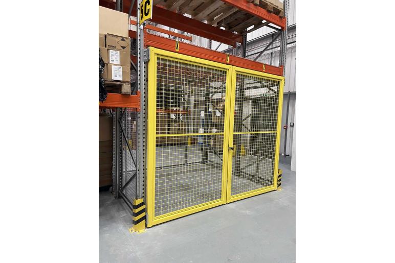Quarantine Mesh Doors for Racking | MeshSTOR