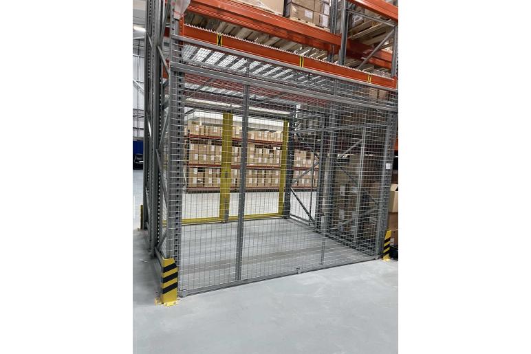 Quarantine Mesh Doors for Racking | MeshSTOR