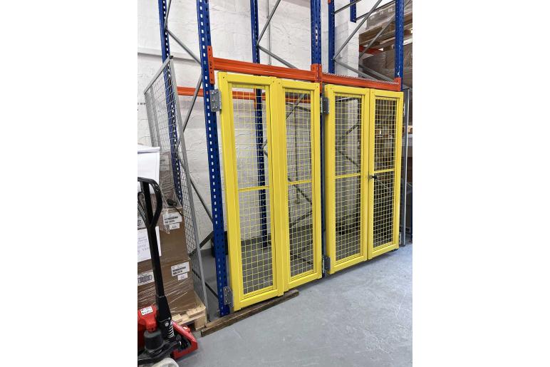 Quarantine Mesh Doors for Racking | MeshSTOR