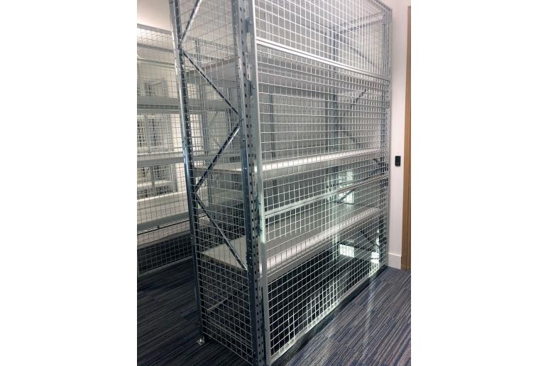 District Council IT team choose security mesh shelving | MeshSTOR