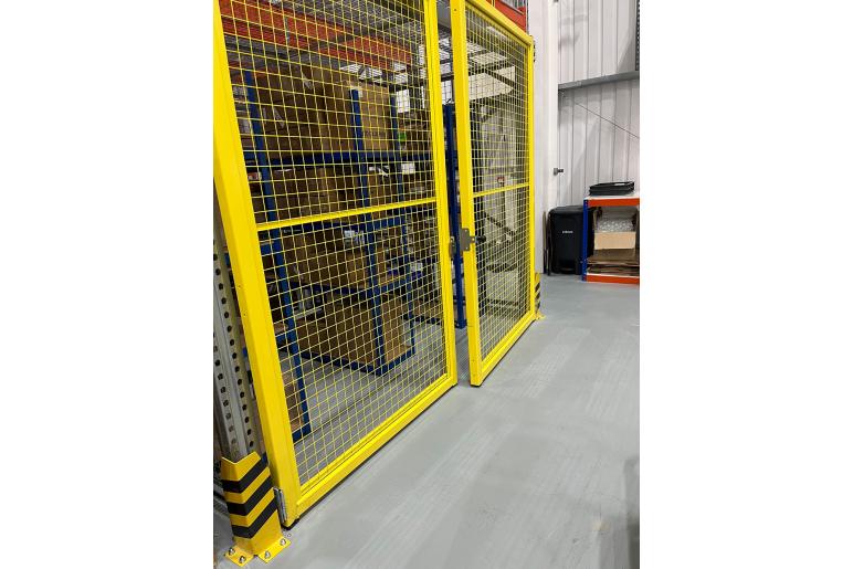 Quarantine Mesh Doors for Racking | MeshSTOR