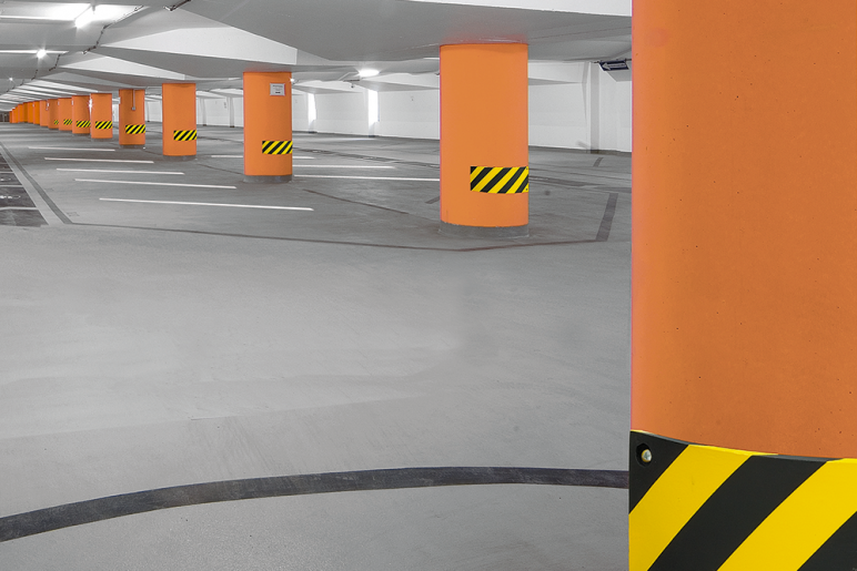 Impact Protection for Columns | MeshSTOR