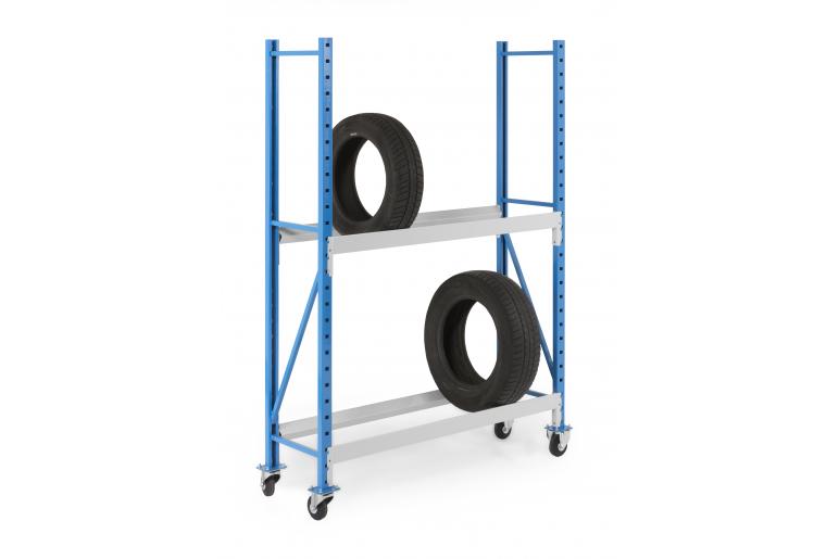 Mobile Longspan Shelving Trolleys | MeshSTOR