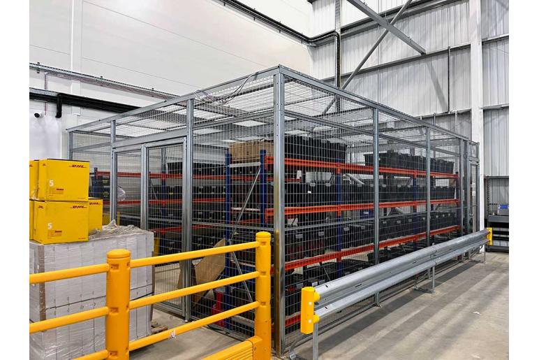 Warehouse Mesh Caging & Longspan Shelving | MeshSTOR