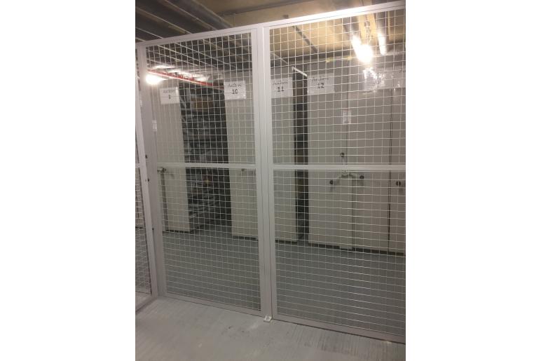 Self Contained Departmental Mesh Caged Partitioning | MeshSTOR