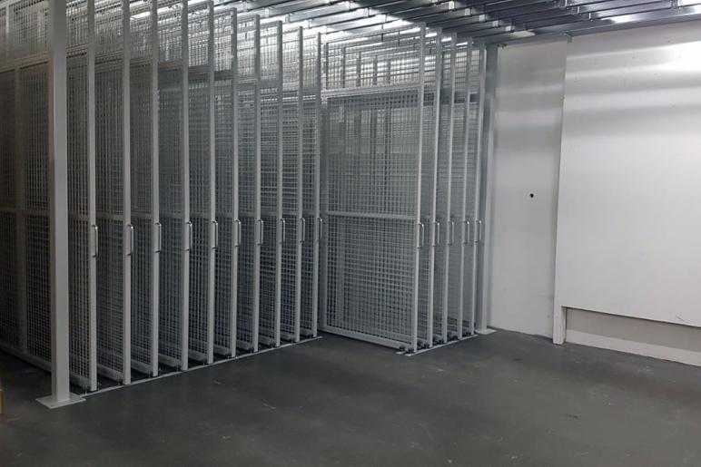 Mesh Picture Racking | MeshSTOR