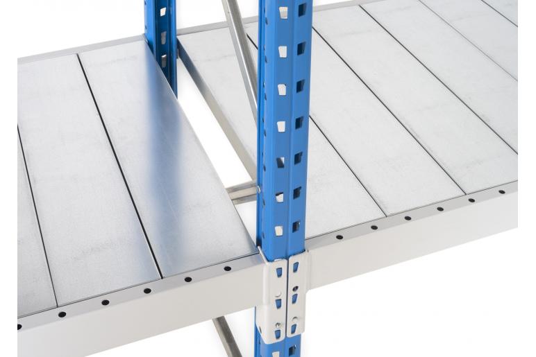 Security mesh longspan shelving & racking with lockable doors | MeshSTOR