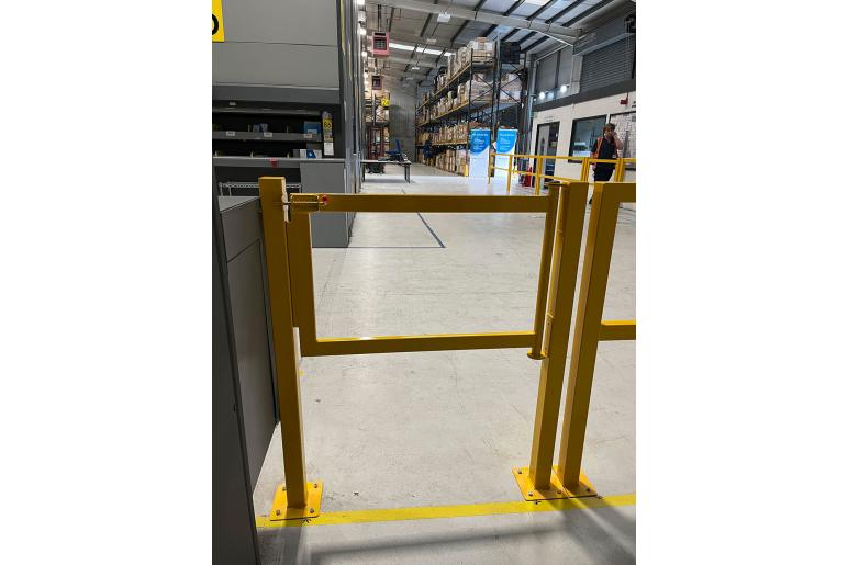 Workplace Pedestrian Barrier | MeshSTOR