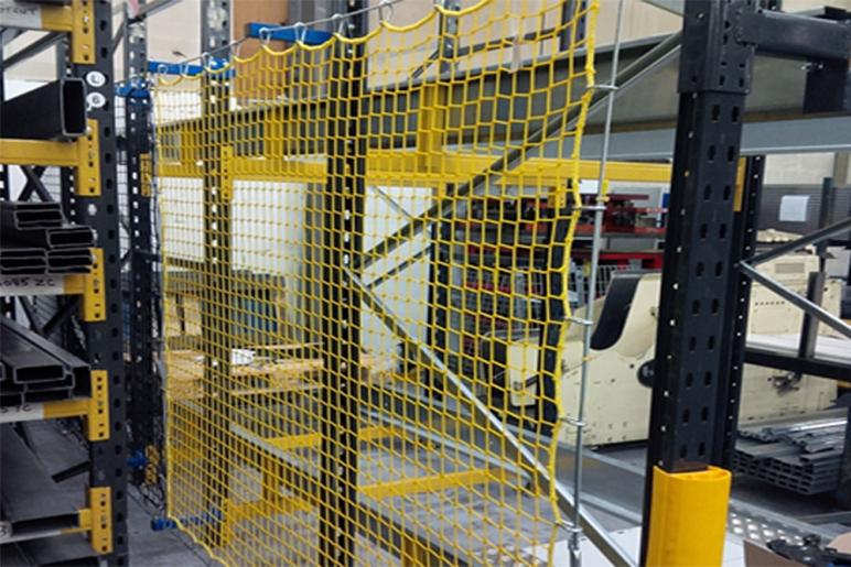 Rack-end nets and side nets | MeshSTOR