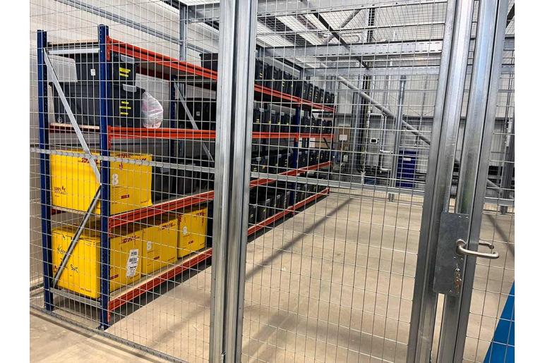 Warehouse Mesh Caging & Longspan Shelving | MeshSTOR