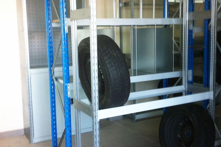 Heavy duty steel shelving systems ideal for auto and workshop mesh ...