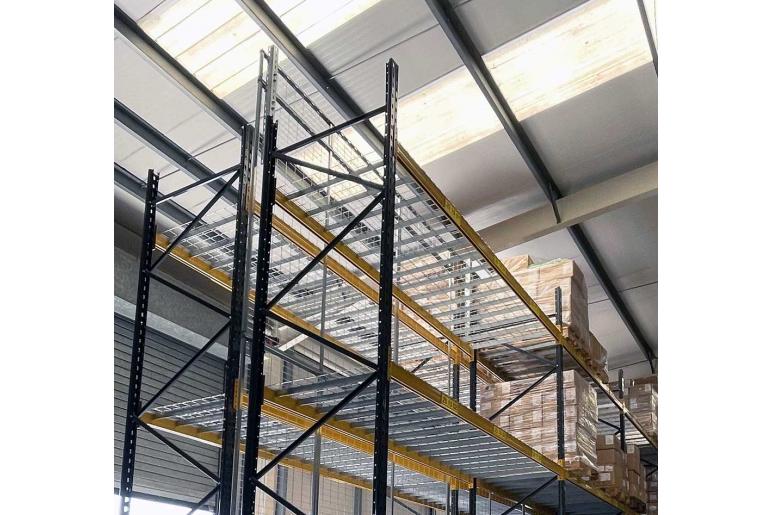 Mesh decks and anti-collapse mesh make your racks safer from items ...